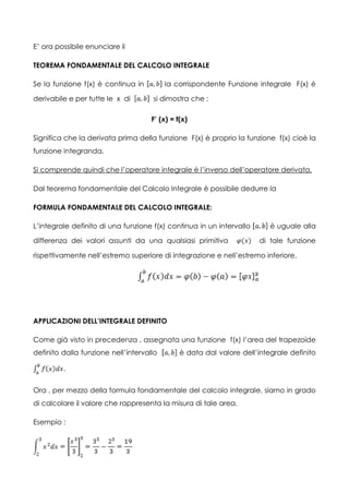 Integrali definiti | PDF