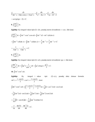 Integrali i pacaktuar - Driton Bilalli. | PDF