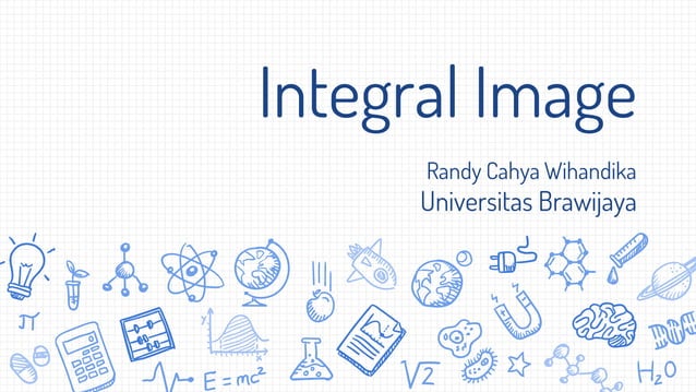 Integral image (Summed Area Table) | PPT