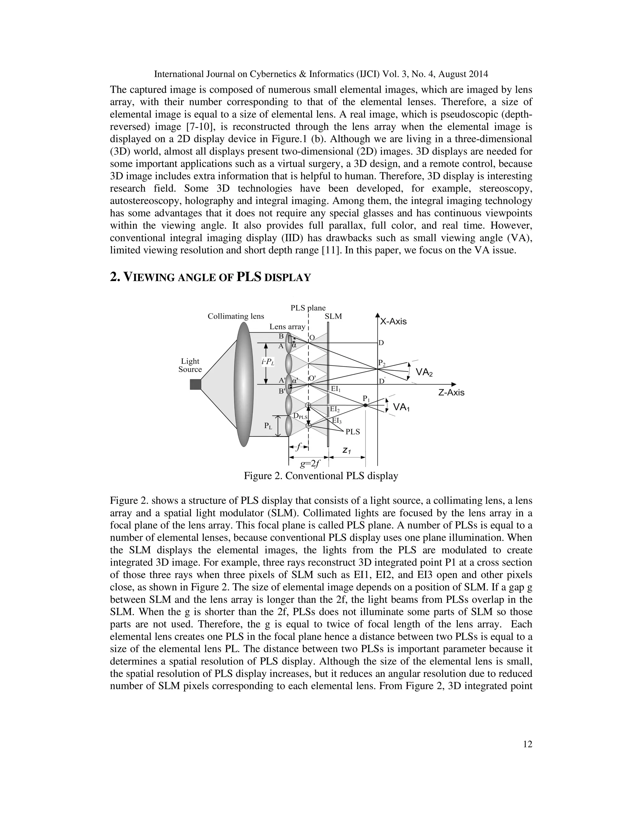 Integral imaging three dimensional (3 d) | PDF