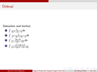 Integral Parsial | PDF