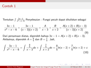 Integral Parsial | PDF