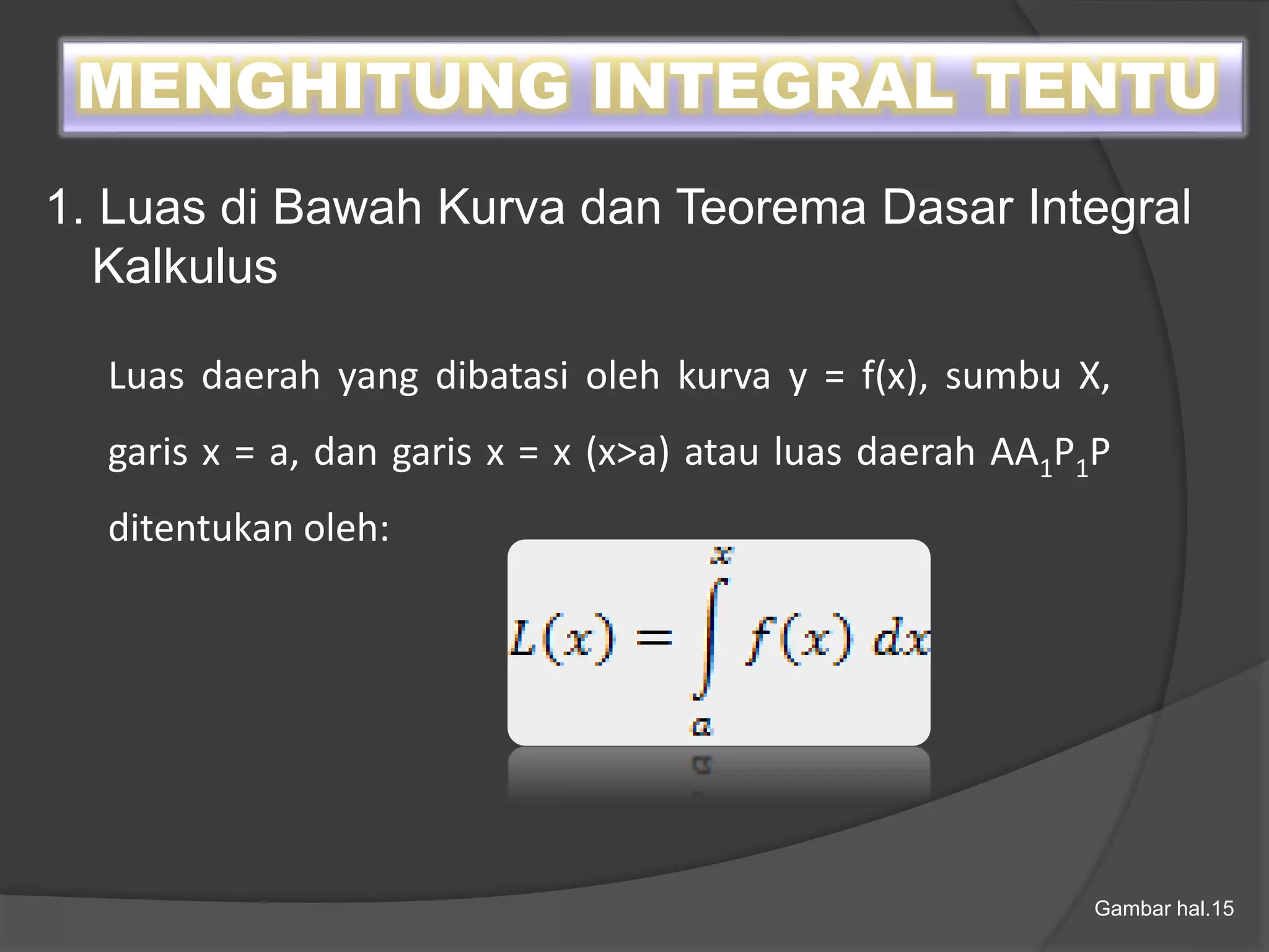 Integral SMA Kelas XII IPA | PPTX