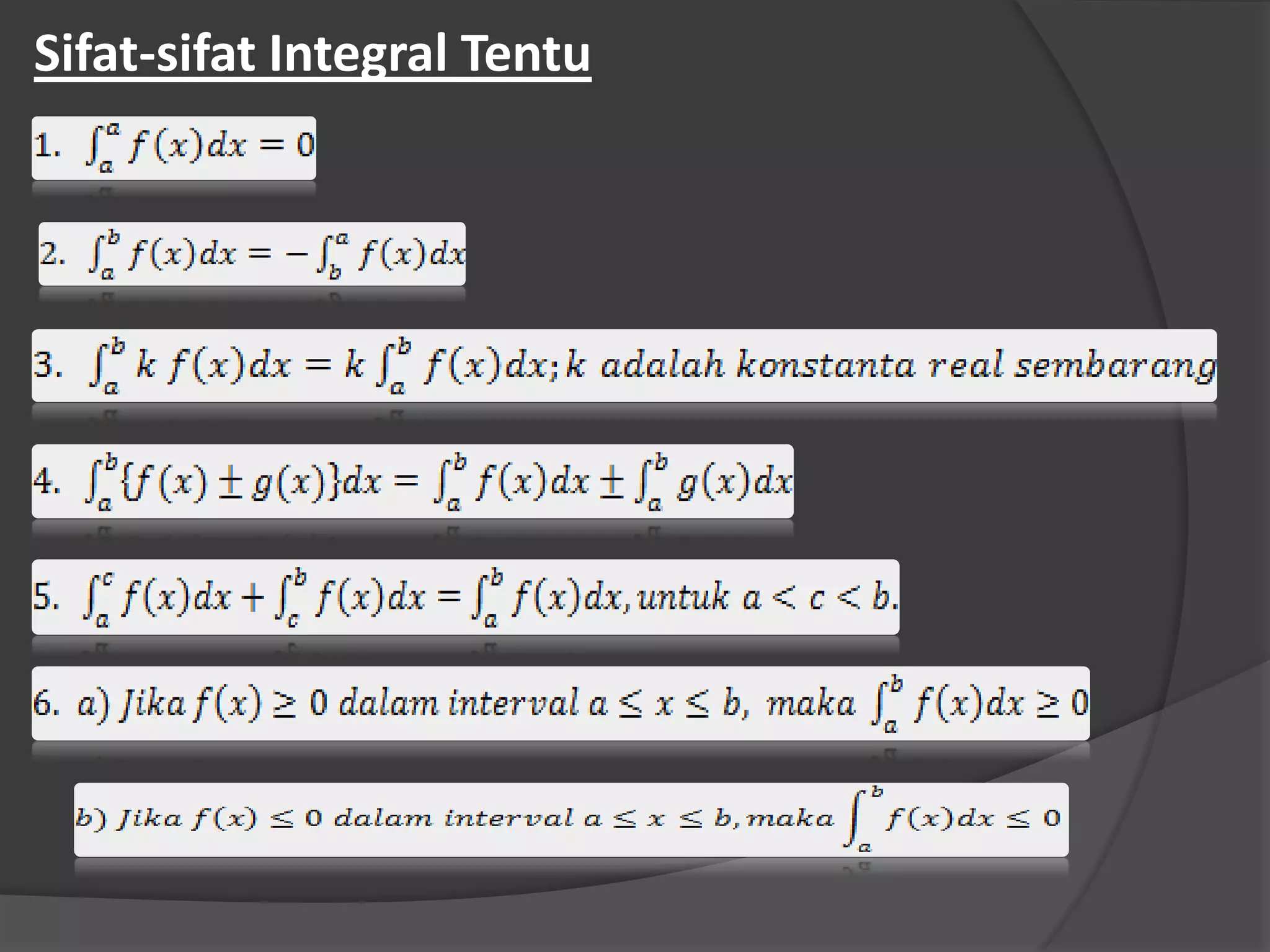 Integral SMA Kelas XII IPA | PPTX