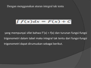 Integral SMA Kelas XII IPA | PPTX