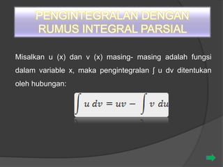 Integral SMA Kelas XII IPA | PPTX