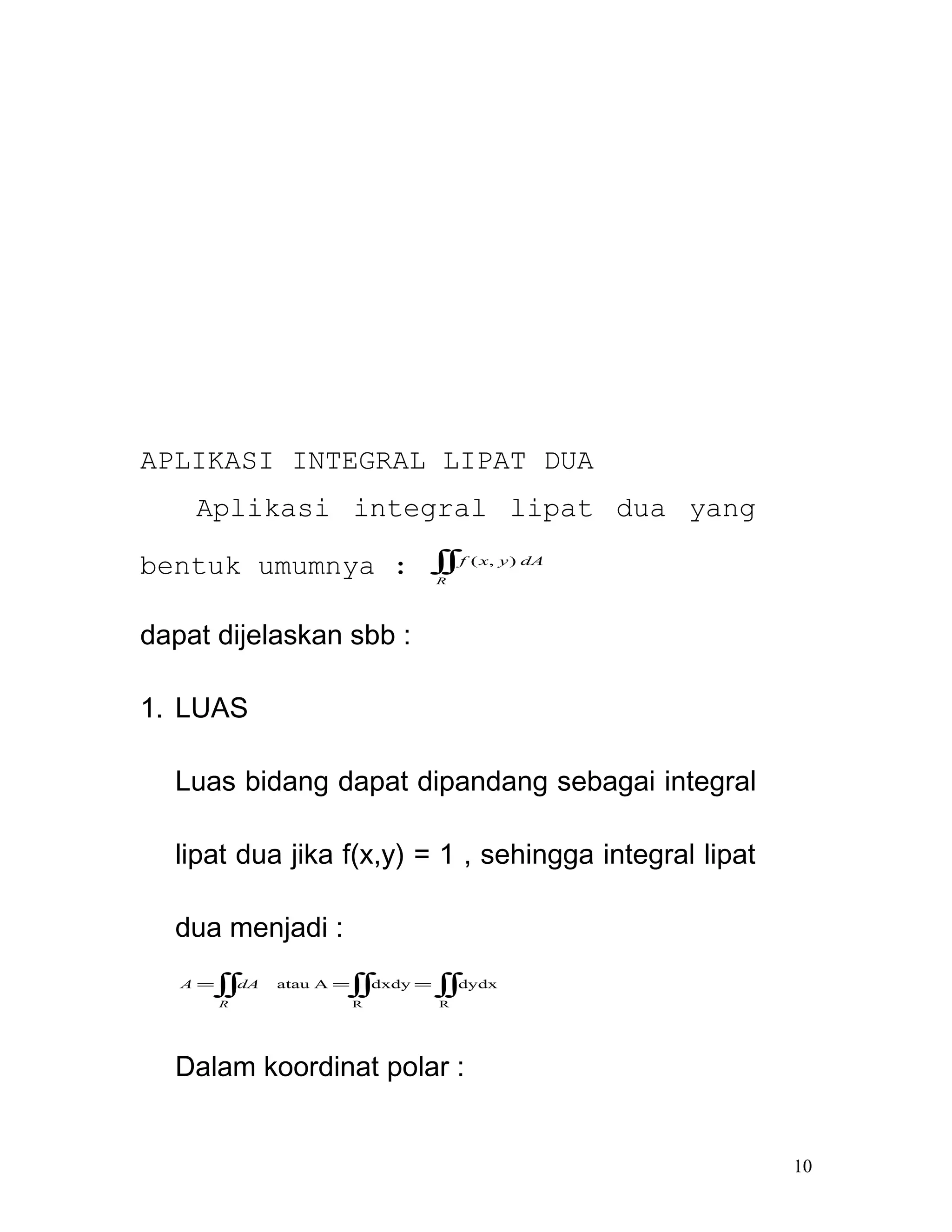 Integral rangkap | DOC