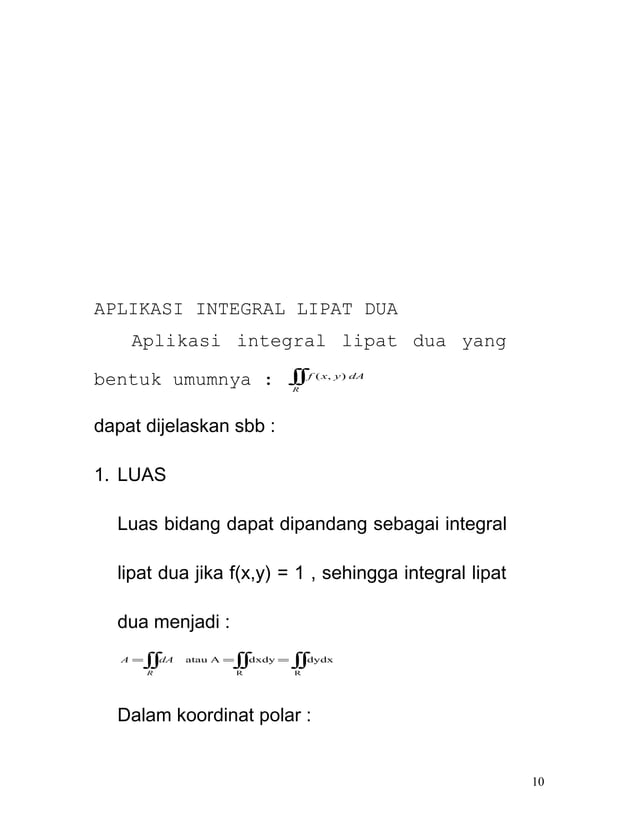 Integral rangkap | DOC