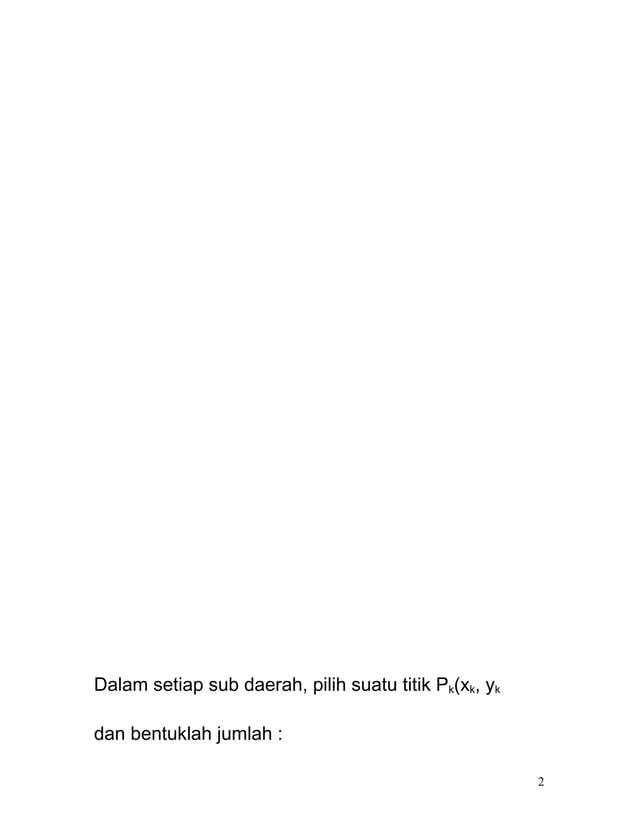 Integral rangkap | DOC