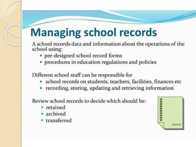 Integral records management improvement program | PPT