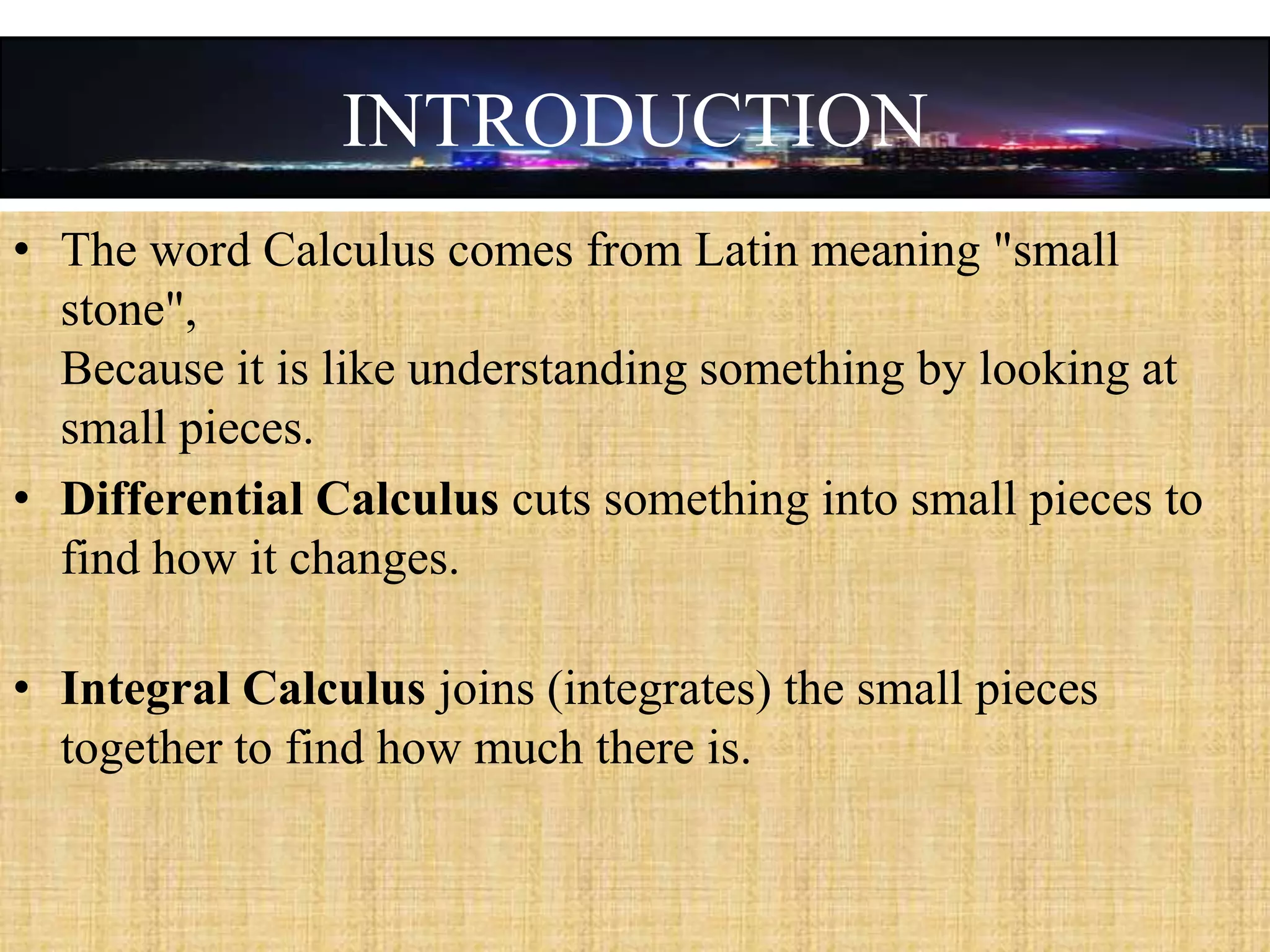 Integrals and its applications | PPTX