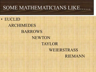 Integrals and its applications | PPTX