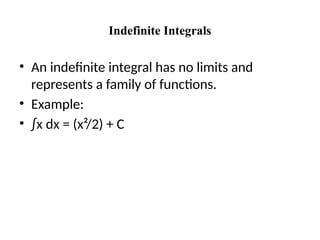 Integrals_Class12_Maths Power Point Presentation | PPTX