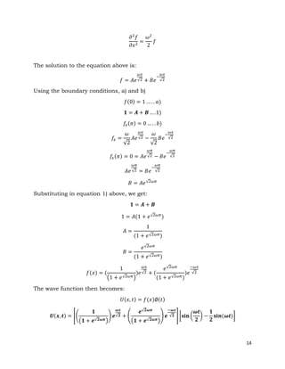 INTEGRAL TRANSFORM SOLUTION OF THE WAVE EQUATION TO SOLVE FOR HOMOGENOUS AND NON HOMOGENOUS ...
