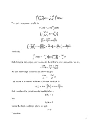 INTEGRAL TRANSFORM SOLUTION OF THE WAVE EQUATION TO SOLVE FOR HOMOGENOUS AND NON HOMOGENOUS ...