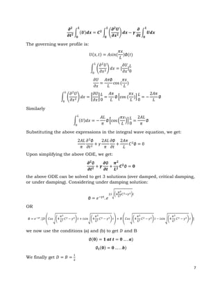 INTEGRAL TRANSFORM SOLUTION OF THE WAVE EQUATION TO SOLVE FOR HOMOGENOUS AND NON HOMOGENOUS ...