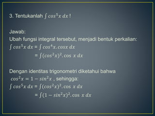 MATERI INTEGRAL TRIGONOMETRI 2_PM_12 IPA. | PPT
