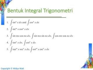 Bahan Ajar Kalkulus - Meteri Integral Trigonometri.pptx