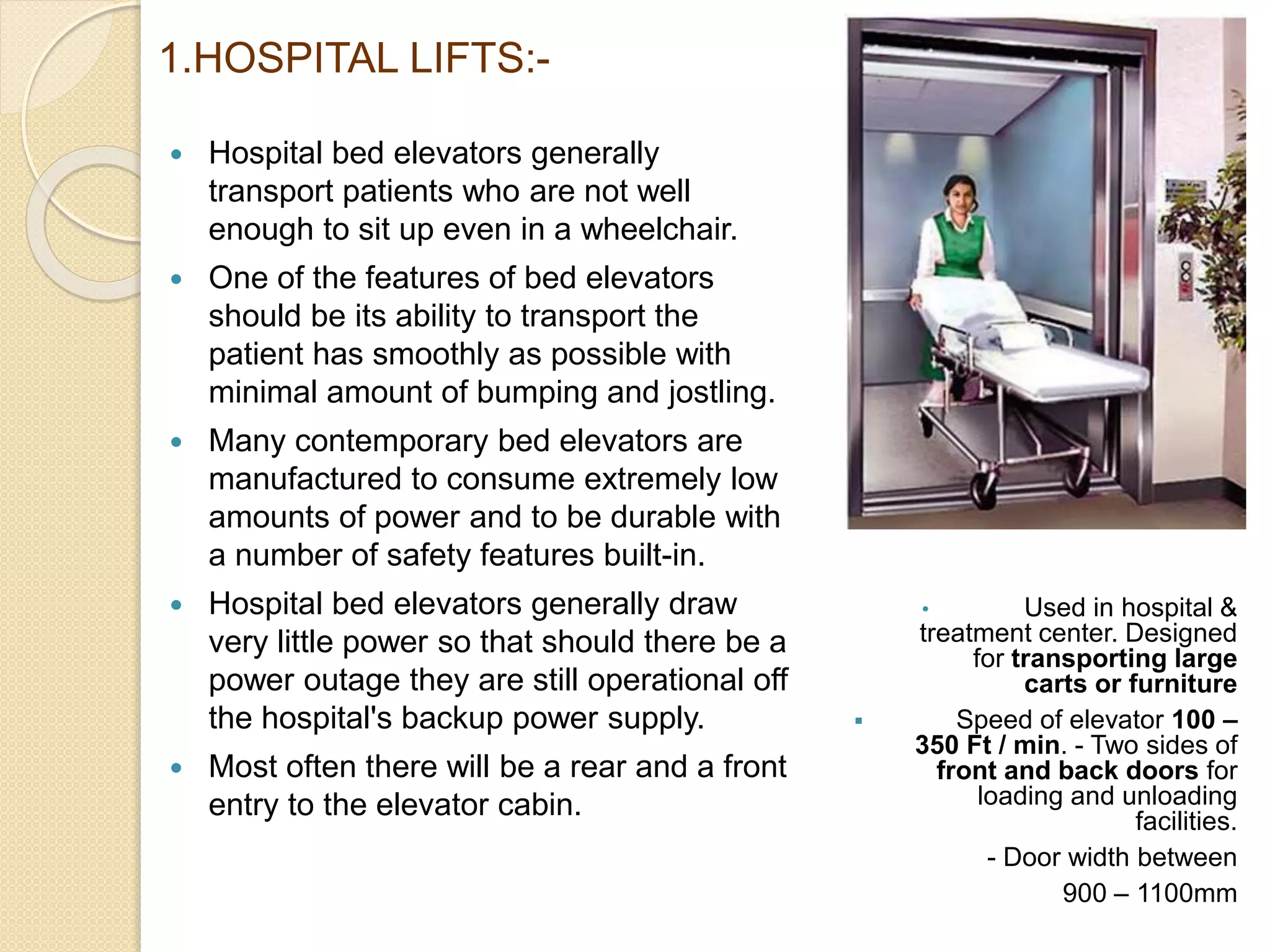 LIFT/ELEVATOR | PPTX