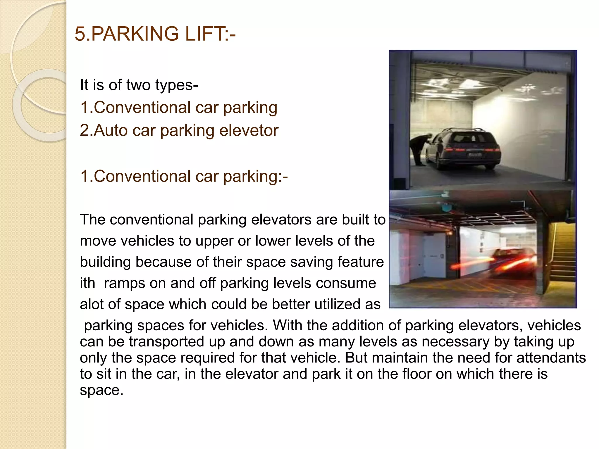 LIFT/ELEVATOR | PPTX