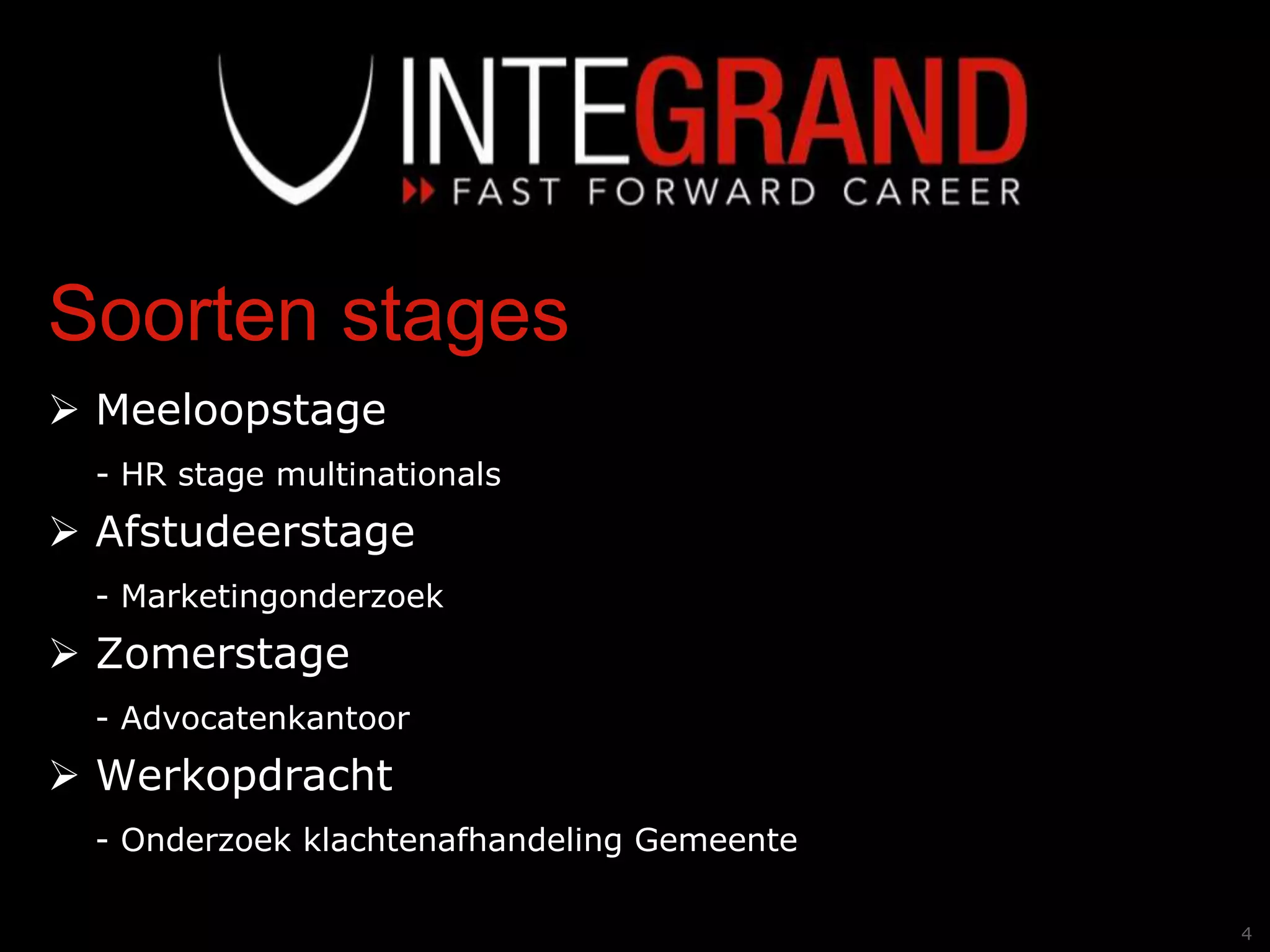 Integrand Diensten | PPTX