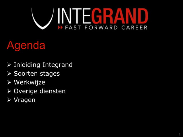 Integrand Diensten | PPTX