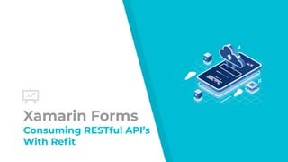 Integrando un rest api con refit | PPT