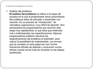 fases de programacion | PPTX