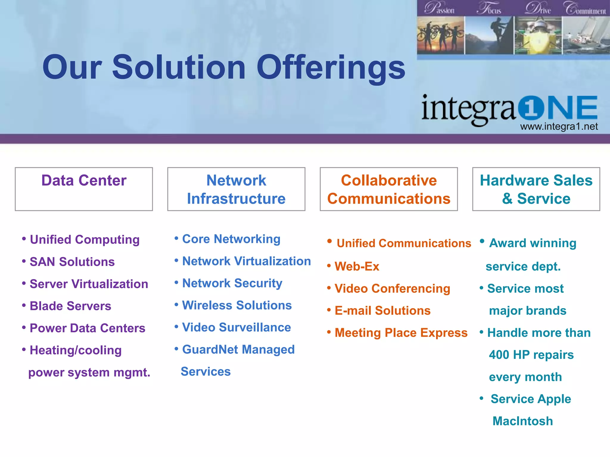 Integra One Ppt Template | PPTX