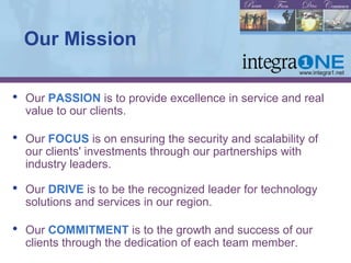 Integra One Ppt Template | PPTX