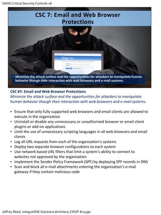 Security Framework from SANS | PDF