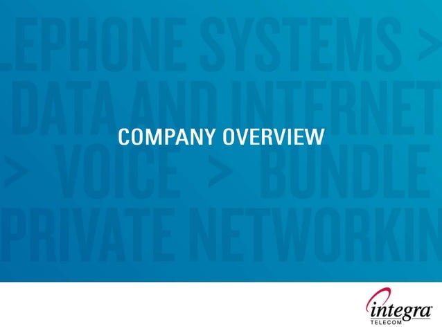 Integra Overview Presentation Feb10 | PPT