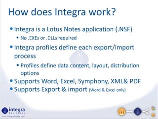 Analyze and export Lotus Notes data to Excel and Word | PPS