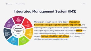 Integrared Management System with Harmonie | PPT