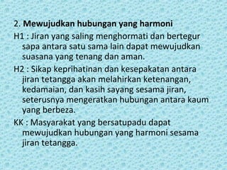 Integrasi dan perpaduan semangat kejiranan | PPT