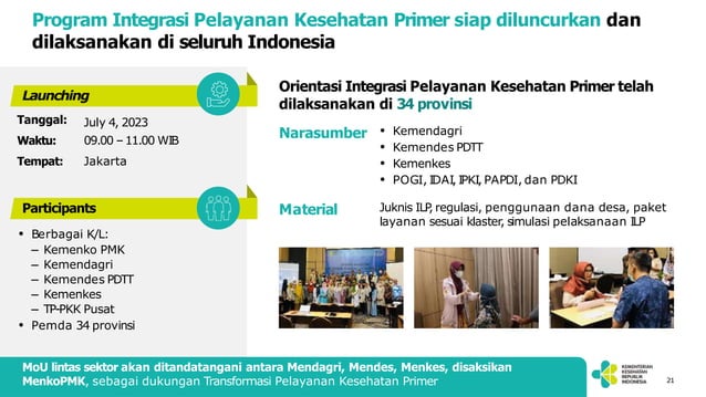 Integrasi Layanan Primer di Puskesmas, Pustu, dan Posyandu | PDF