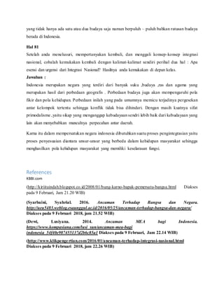 Integrasi nasional | DOCX