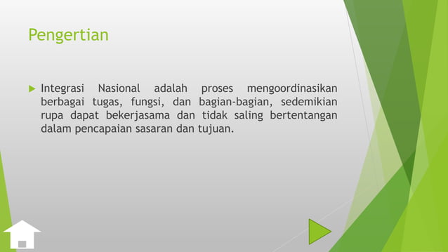 Integrasi nasional Pendidikan Kewarga Negaraan PKN | PPTX