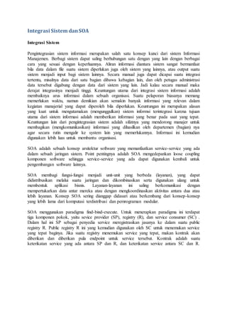 Integrasi sistem | DOCX