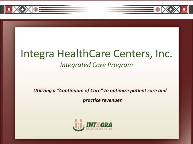 Integra Continuum Of Care | PDF