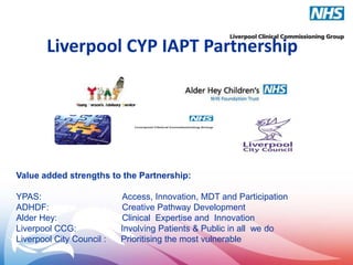 An integrated care pathway – CAMHS and counselling working together ...