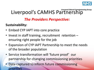 An integrated care pathway – CAMHS and counselling working together ...