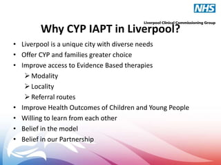 An integrated care pathway – CAMHS and counselling working together ...