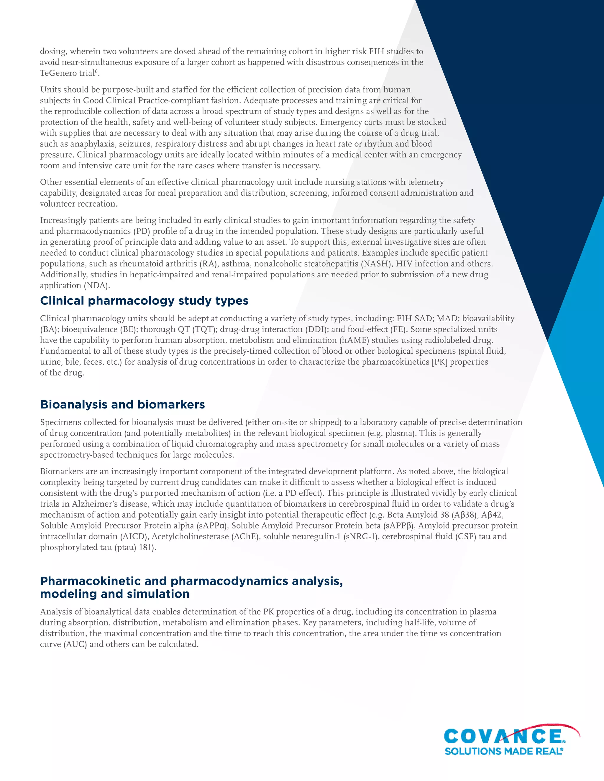 The Integrated Early Drug Development Platform White Paper | PDF