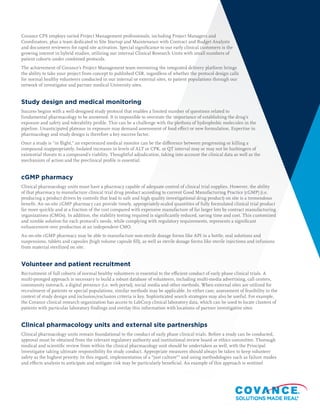 The Integrated Early Drug Development Platform White Paper | PDF