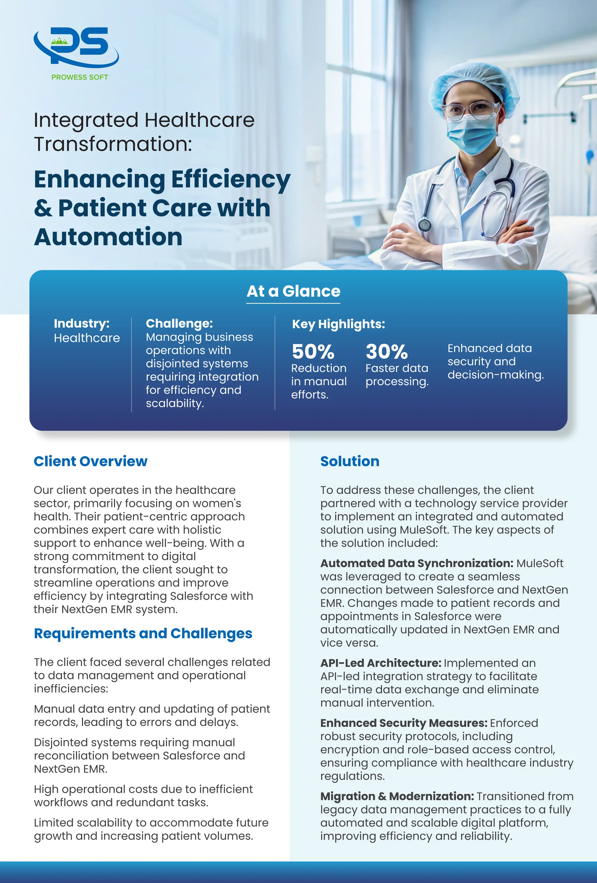 Enhancing Efficiency & Patient Care with Automation | PDF