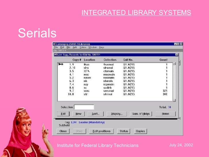 Integrated Library Systems