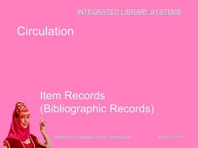 Integrated Library Systems | PPT
