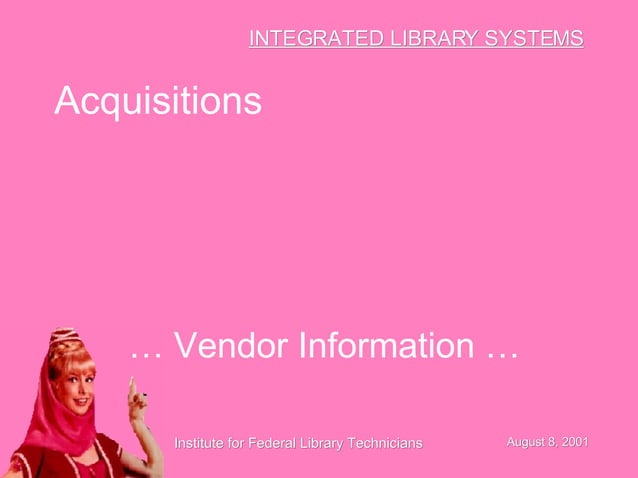 Integrated Library Systems | PPT