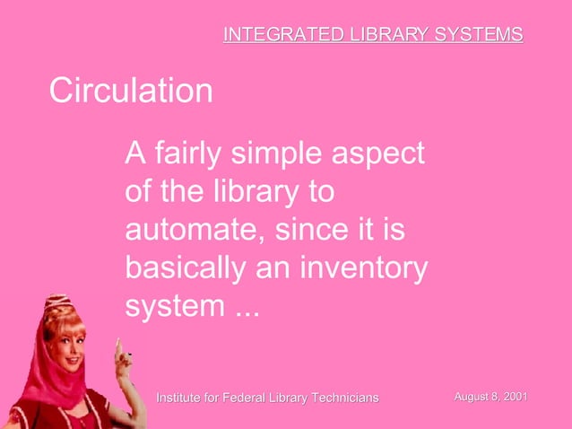 Integrated Library Systems | PPT